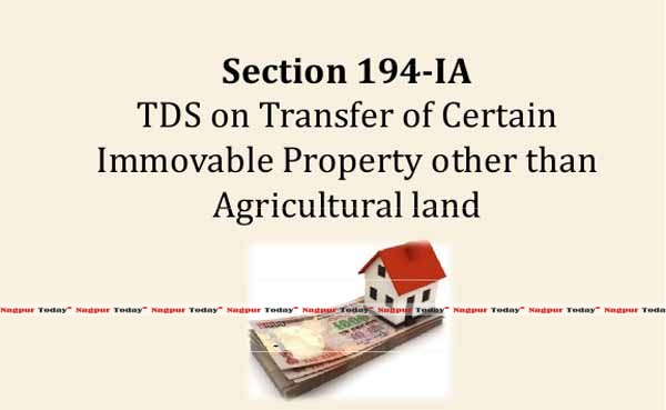 TDS on Sale of Immovable Property (Sec 194IA)-Detailed Overview