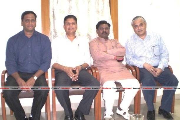 VED presents road-map to Ashok Nete, MP, for Gadchiroli development