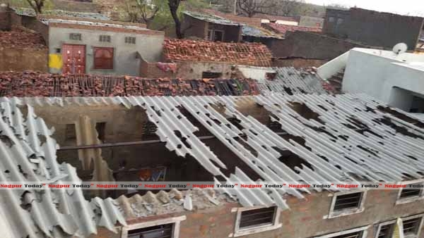 After effect: The horror of destruction with collapsed hoardings ...