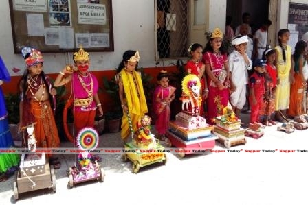 Tanha Pola celebrated with enthusiasm at Hindu Vidya Bhavan School ...