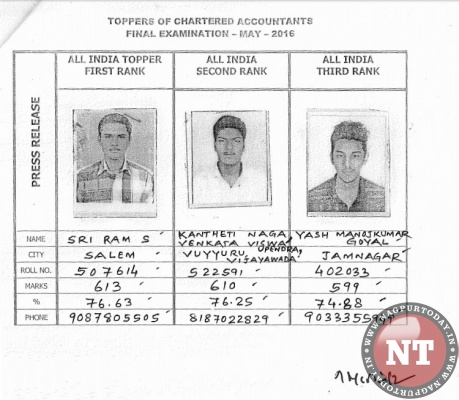 ICAI announces results of CA Final Exams and Common Proficiency Test