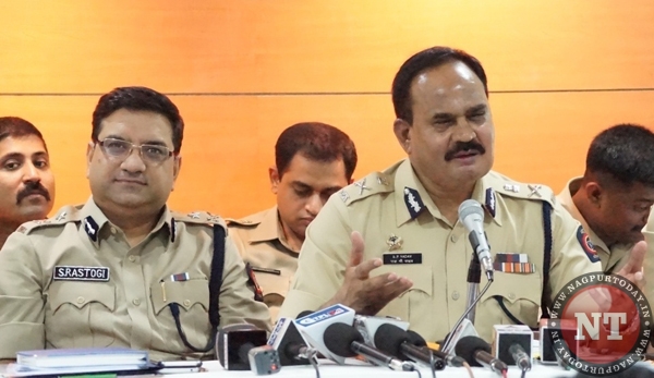 Top cop claims reduction in crime rate but wants more… - Nagpur News