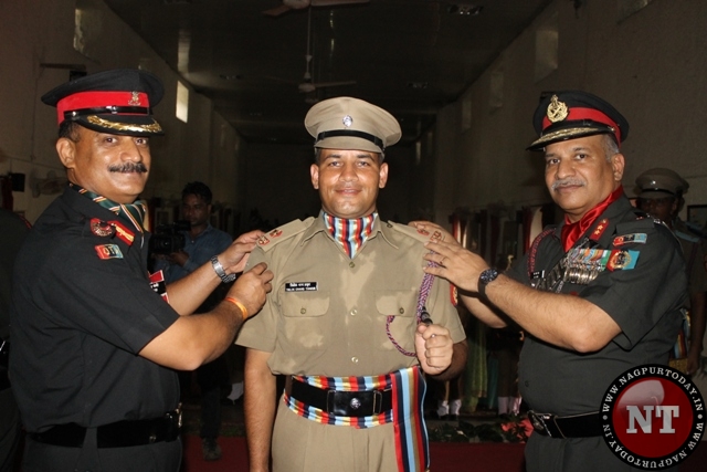 Passing out parade at NCC Officers Training Academy, Kamptee