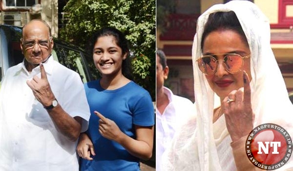 Celebrities come out in large numbers to cast their votes in BMC poll ...
