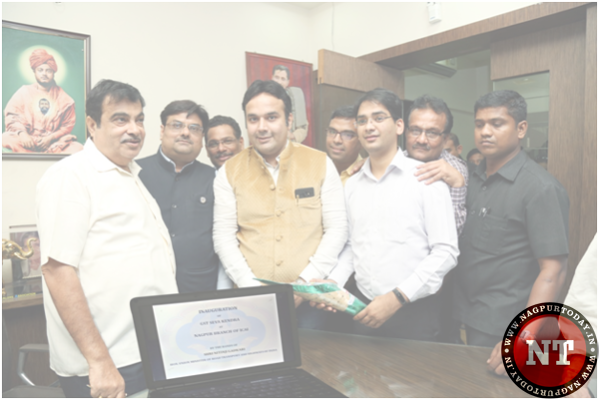 GST Seva Kendra at ICAI Nagpur inaugurated by Nitin Gadkari Nagpur ...