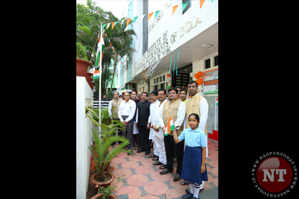 "ICAI Nagpur Celebrates 71st Independence Day" Nagpur Today : Nagpur News