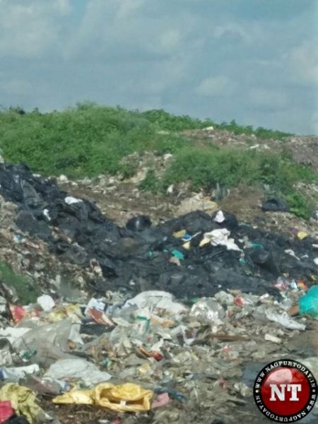 Mounted trash, stench in air, contaminated landfill: Bhandewadi Dumping ...