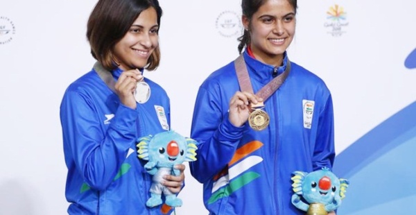 16-year-old Manu Bhaker wins 10m pistol - Nagpur Today : Nagpur News