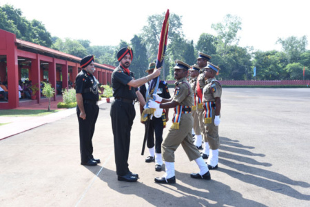Passing out parade at NCC OTA kamptee Nagpur Today : Nagpur News