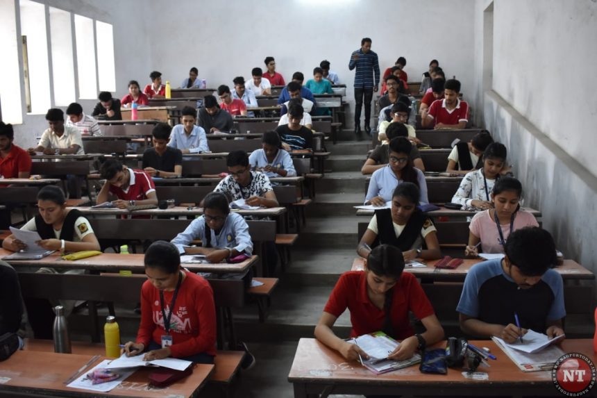First Paper Of State Board 12th Brings Cheers Among Examinees Nagpur First Paper Of State Board 12th Brings Cheers Among Examinees Nagpur