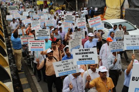 ‘Save Merit Save Nation’ procession draws sea of people - Nagpur Today ...