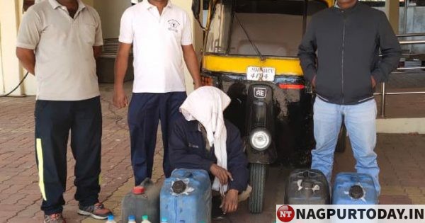 140 litres of country liquor seized in Umred, 1 detained Nagpur Today ...