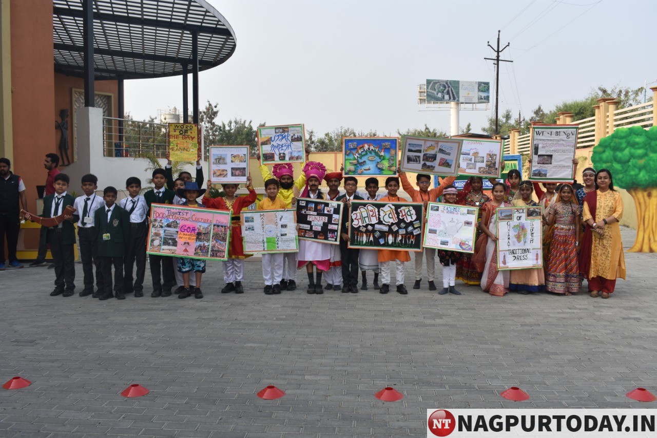 DPS MIHAN students present Special Assembly on Indian Tourism Nagpur ...