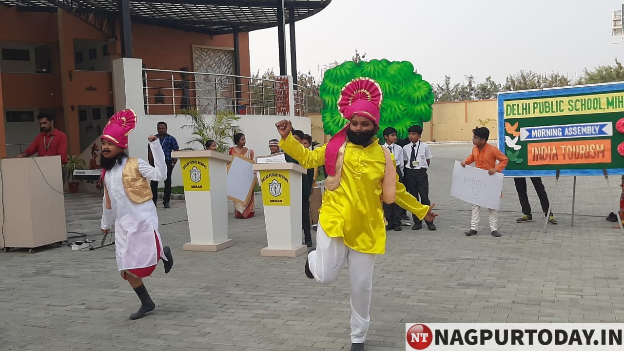 DPS MIHAN students present Special Assembly on Indian Tourism Nagpur ...