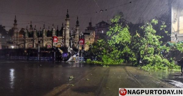 Houses destroyed, 12 lives lost: Aftermath of Cyclone Amphan Nagpur ...