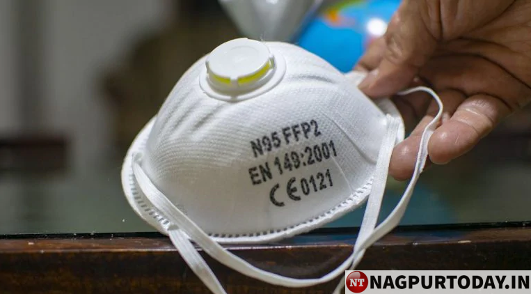 Govt warns against use of N-95 masks with valved respirators Nagpur ...