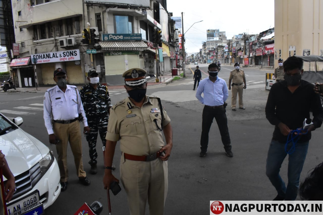 In Pics: Nagpurian's Support Janta Curfew Nagpur Today : Nagpur News