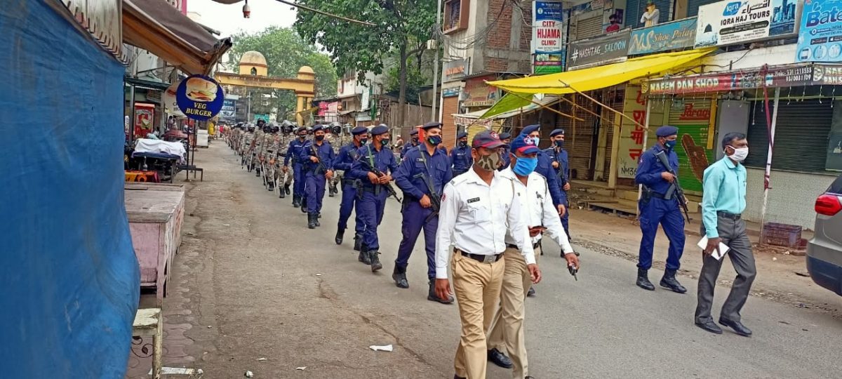 In Pic: Nagpur CP reviews police bandobast as city gears up for weekend ...