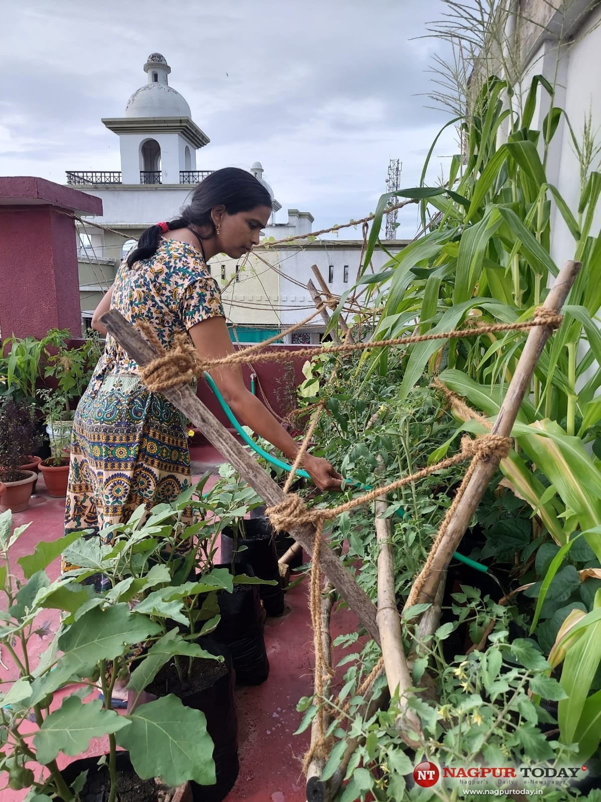 National selection of Dipali and Anjali Rathod's biological project in ...