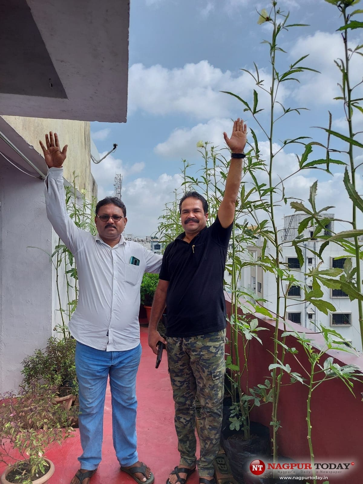 National selection of Dipali and Anjali Rathod's biological project in ...