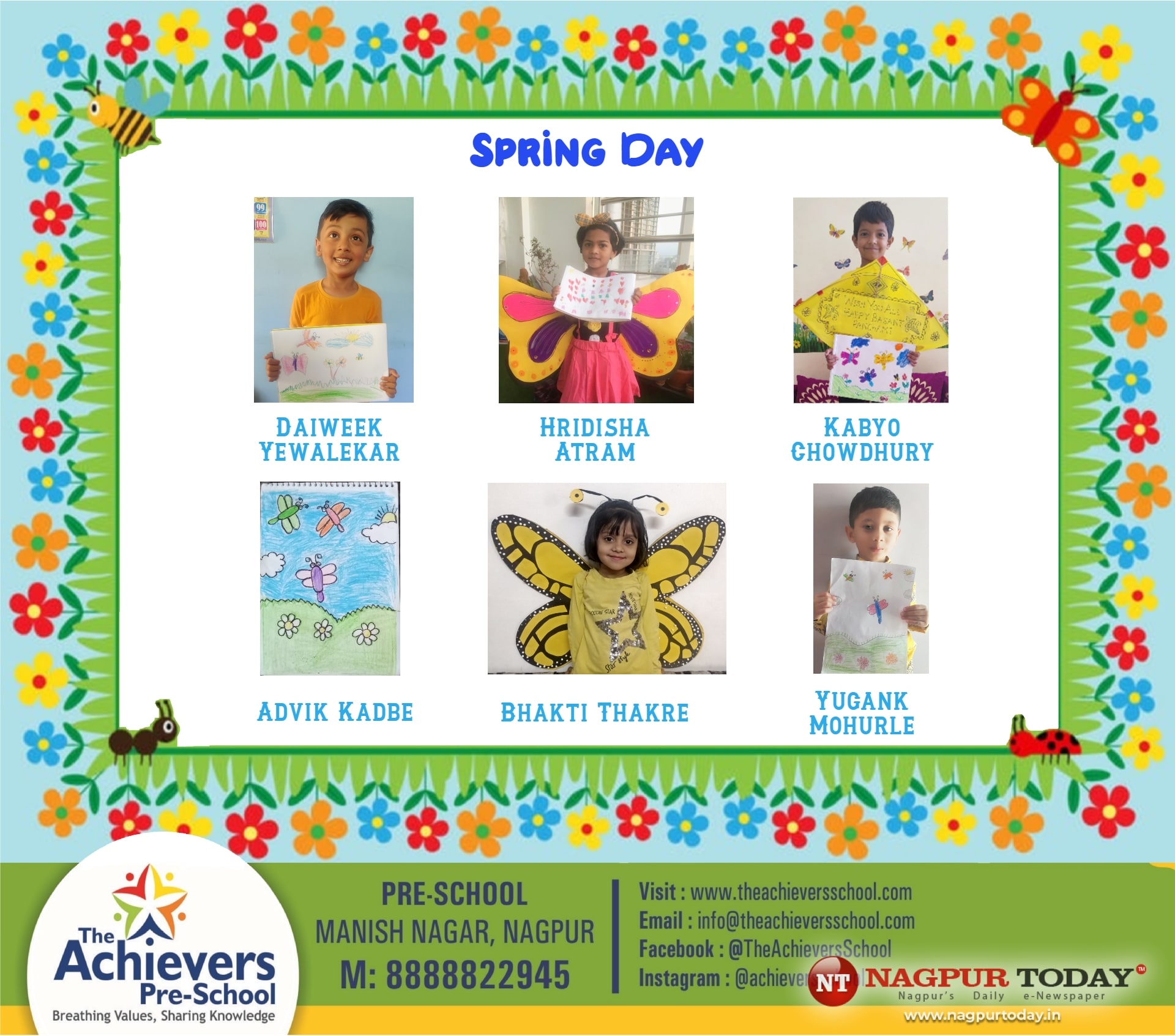 Spring Day Celebration at The Achievers Pre-School