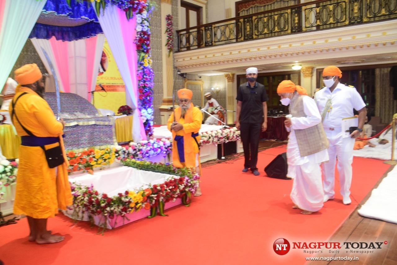 Maharashtra Governor attends 400th Prakash Purab of Guru Tegh Bahadur at Raj Bhavan