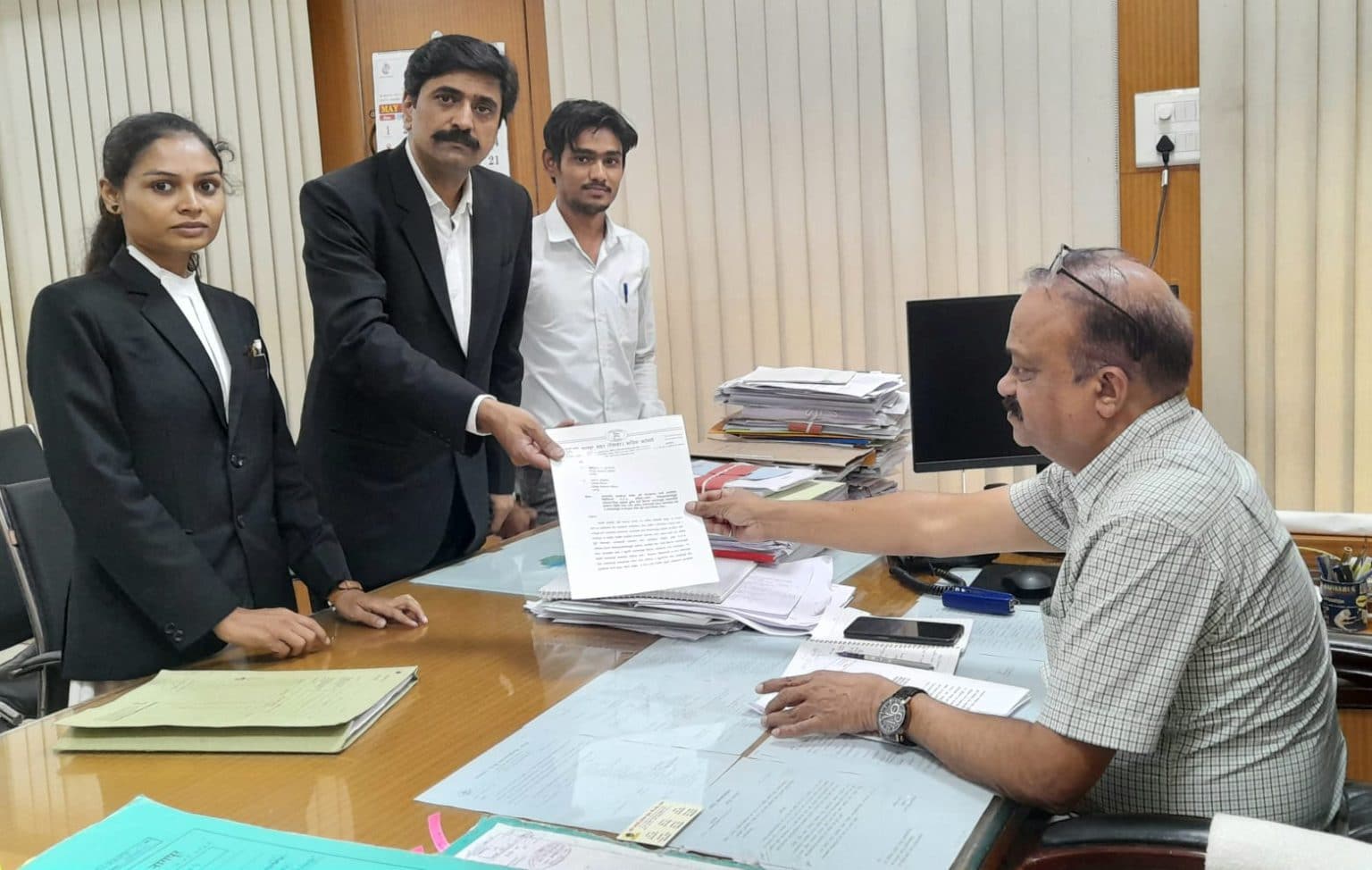 Adv Samarth highlights poor drainage system in Nagpur city