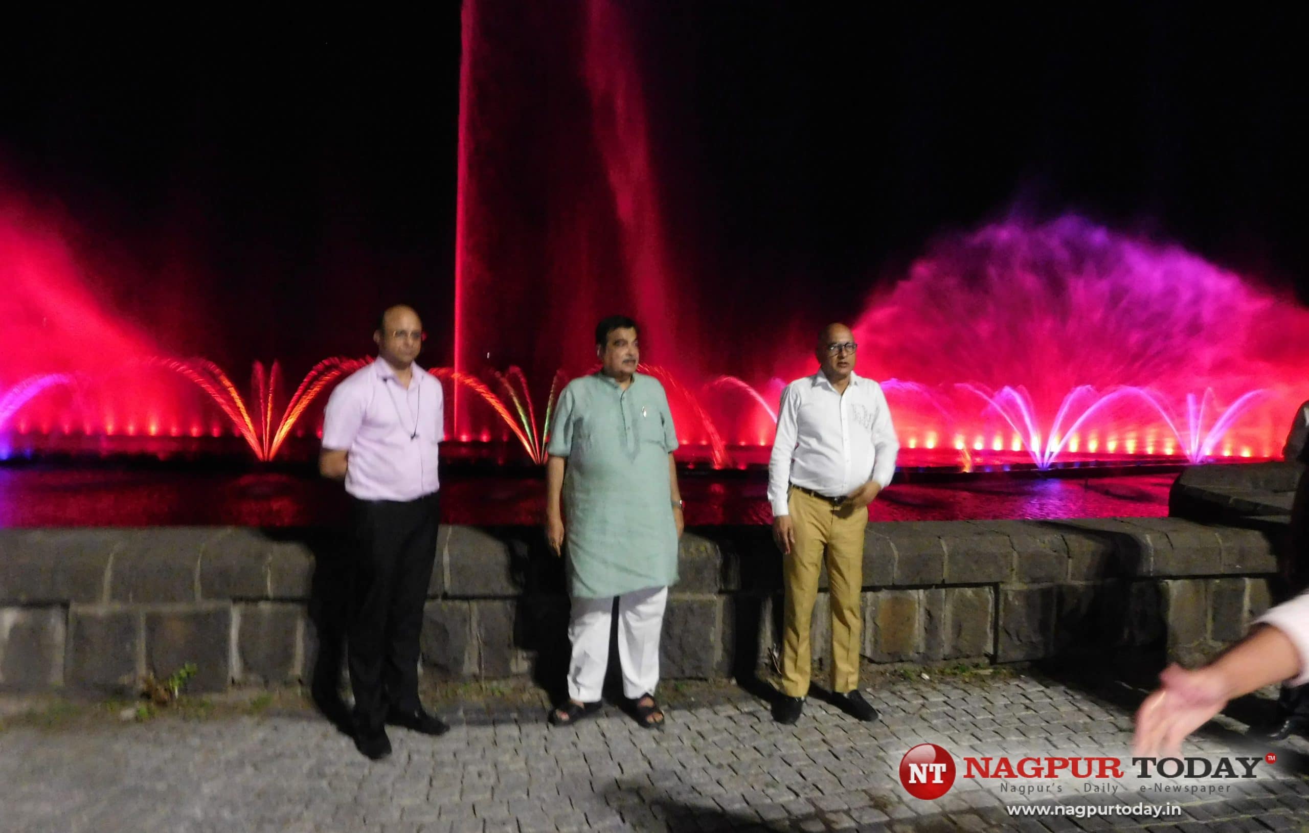 Nagpur to go colourful as musical fountain at Futala Lake starts from ...