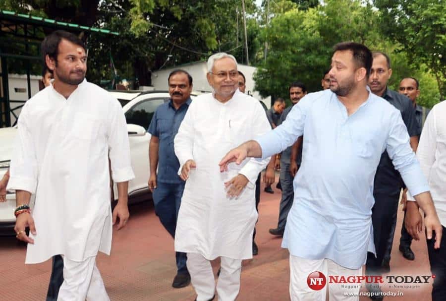 Nitish to swear in as Bihar CM for 8th time today
