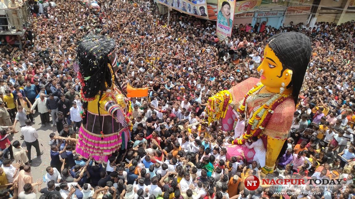 Procession of Kali Pili Marbats Nagpur | Nagpur Today News