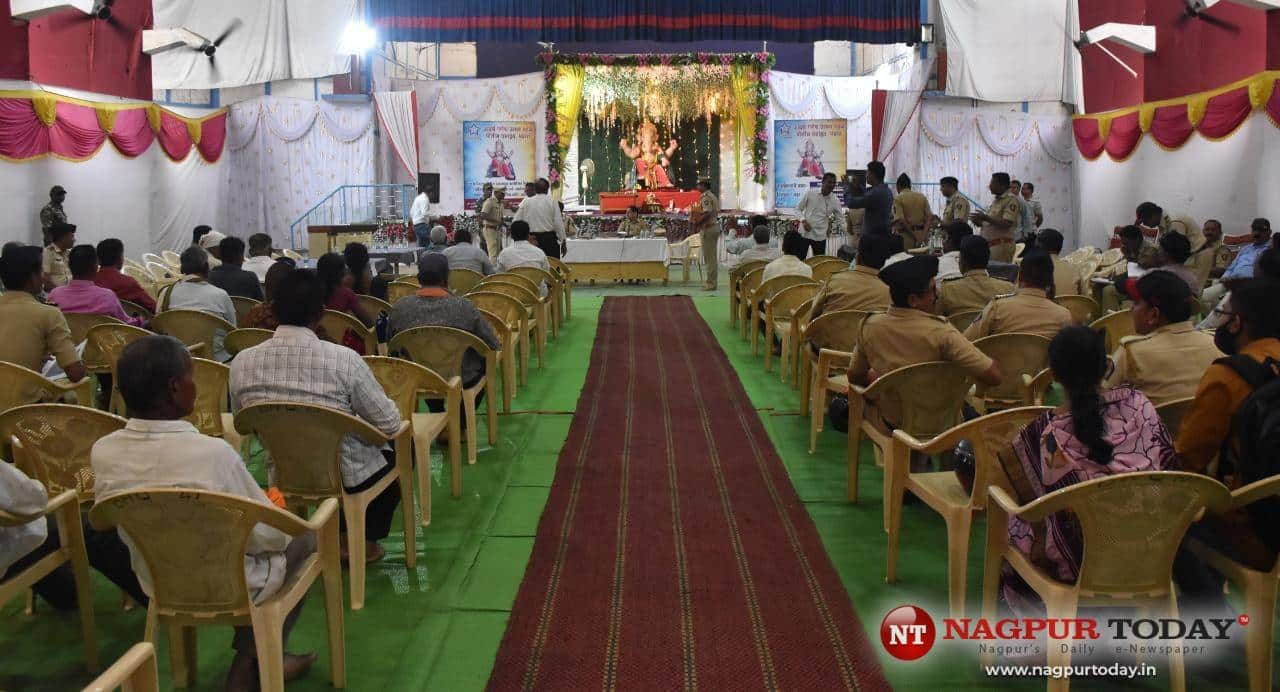 In first, Bhandara cops celebrate Ganeshostav under new SP Lohit Matani ...