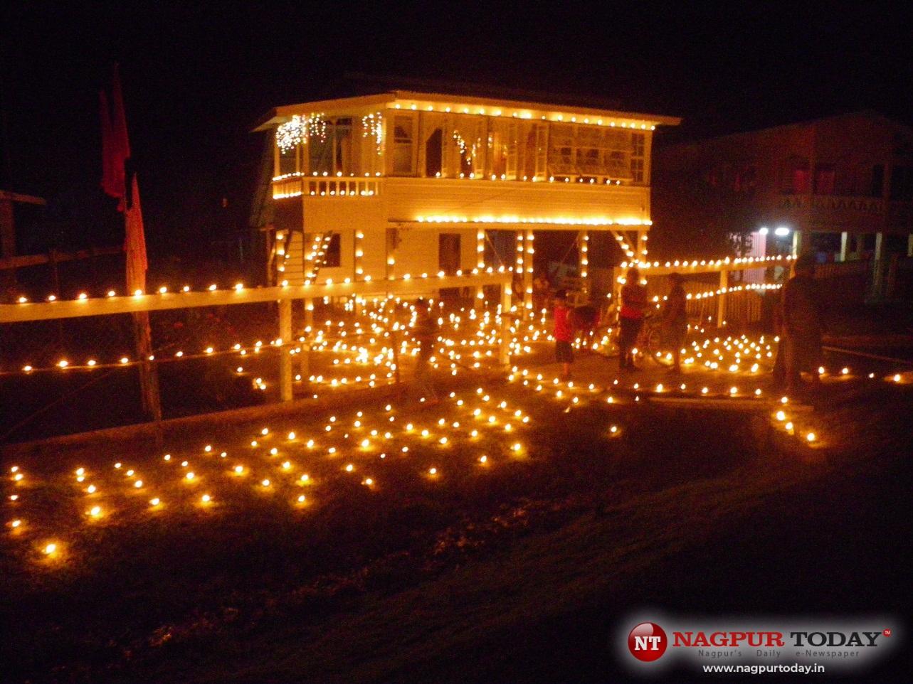 Happy Diwali: Nagpurians celebrate Diwali with a bang, atmosphere turns ...