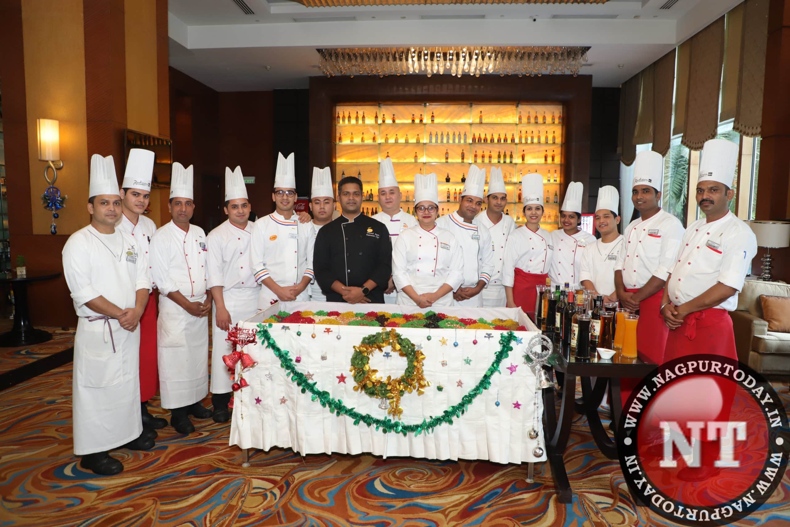 Tis the season! Cake mixing ceremony held at Radisson Blu Nagpur