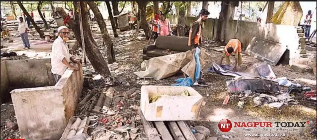 NMC bulldozes vegetable, mutton markets in Khamla to pave for Orange ...