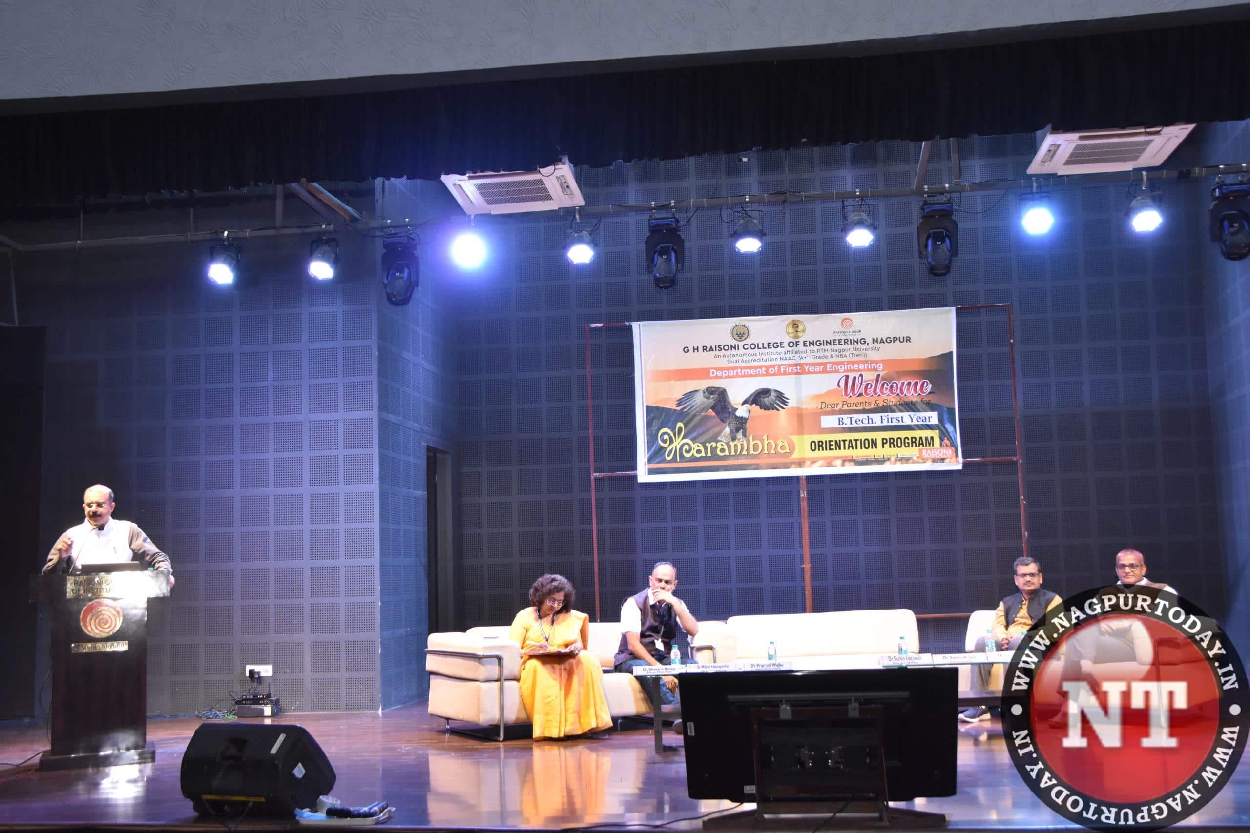 GHRCE organizes ‘Prarambh’ orientation program for newly inducted First ...