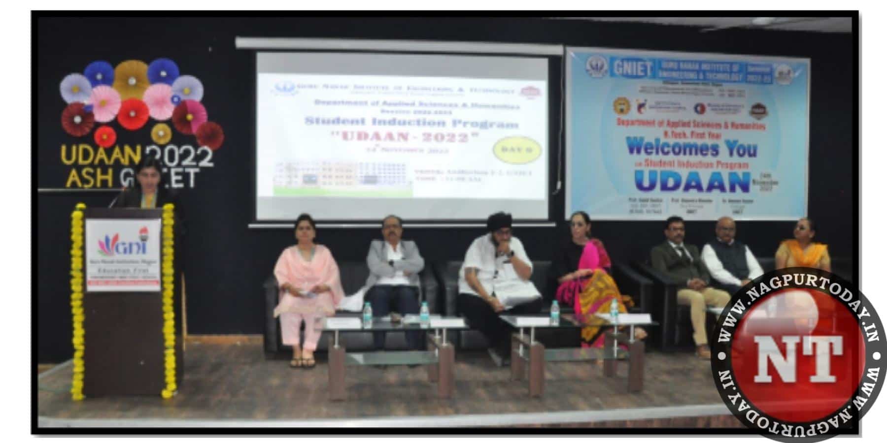 GNIET organizes induction program "UDAAN 2022" for newly admitted ...