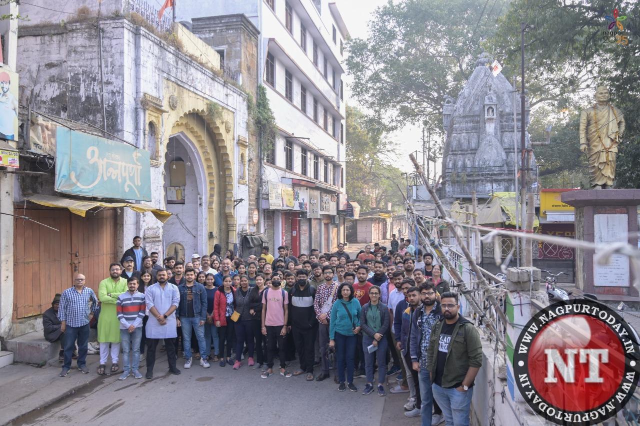 Nagpur@2025 organises Heritage Walk in Mahal