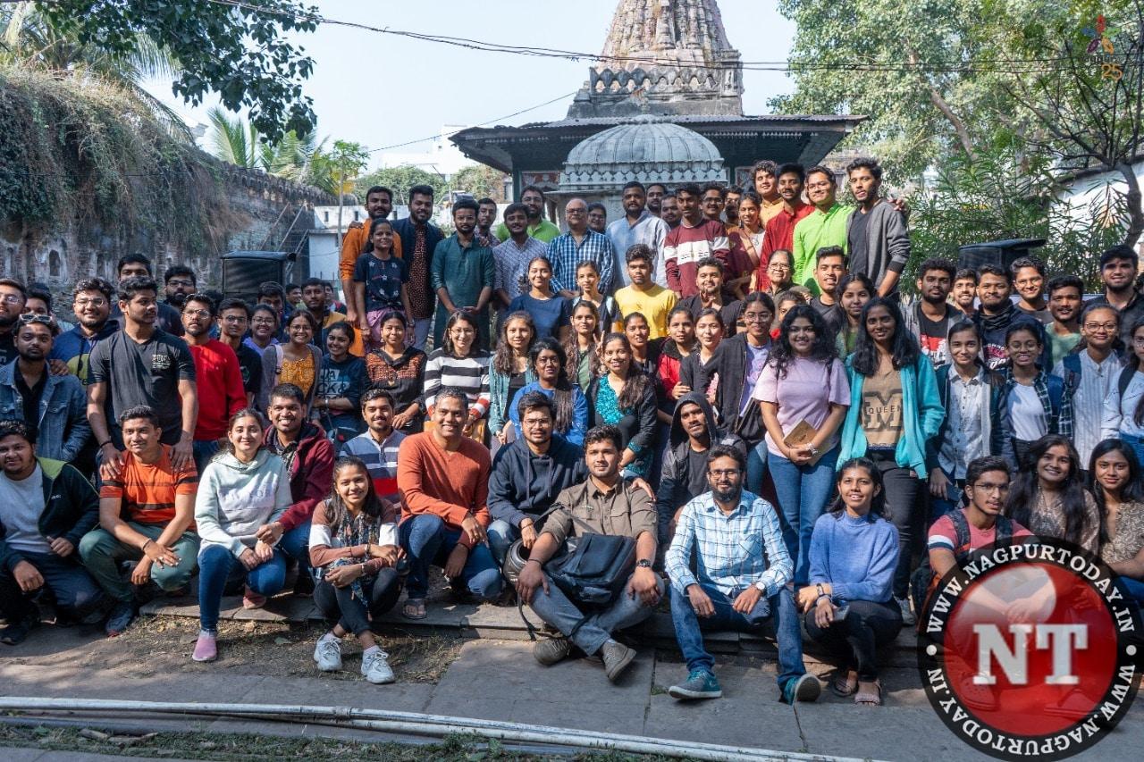 Nagpur@2025 organises Heritage Walk in Mahal