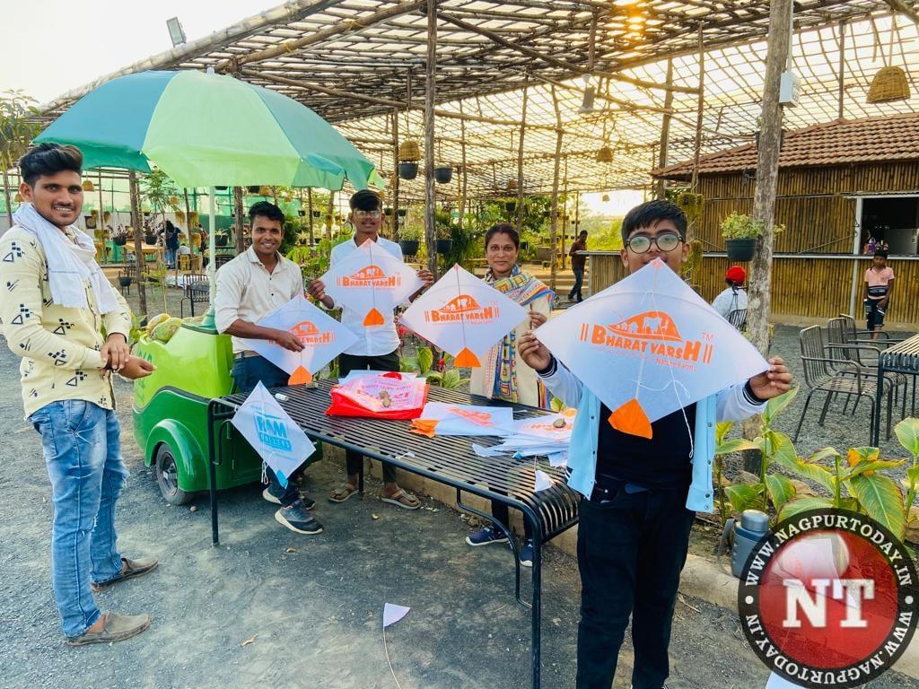 Bharatvarsh Nature Farms makes kite flying memorable event in Nagpur