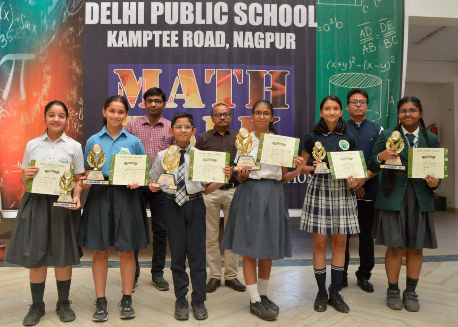 DPS Kamptee Road hosts Inter-School Math Talk Competition