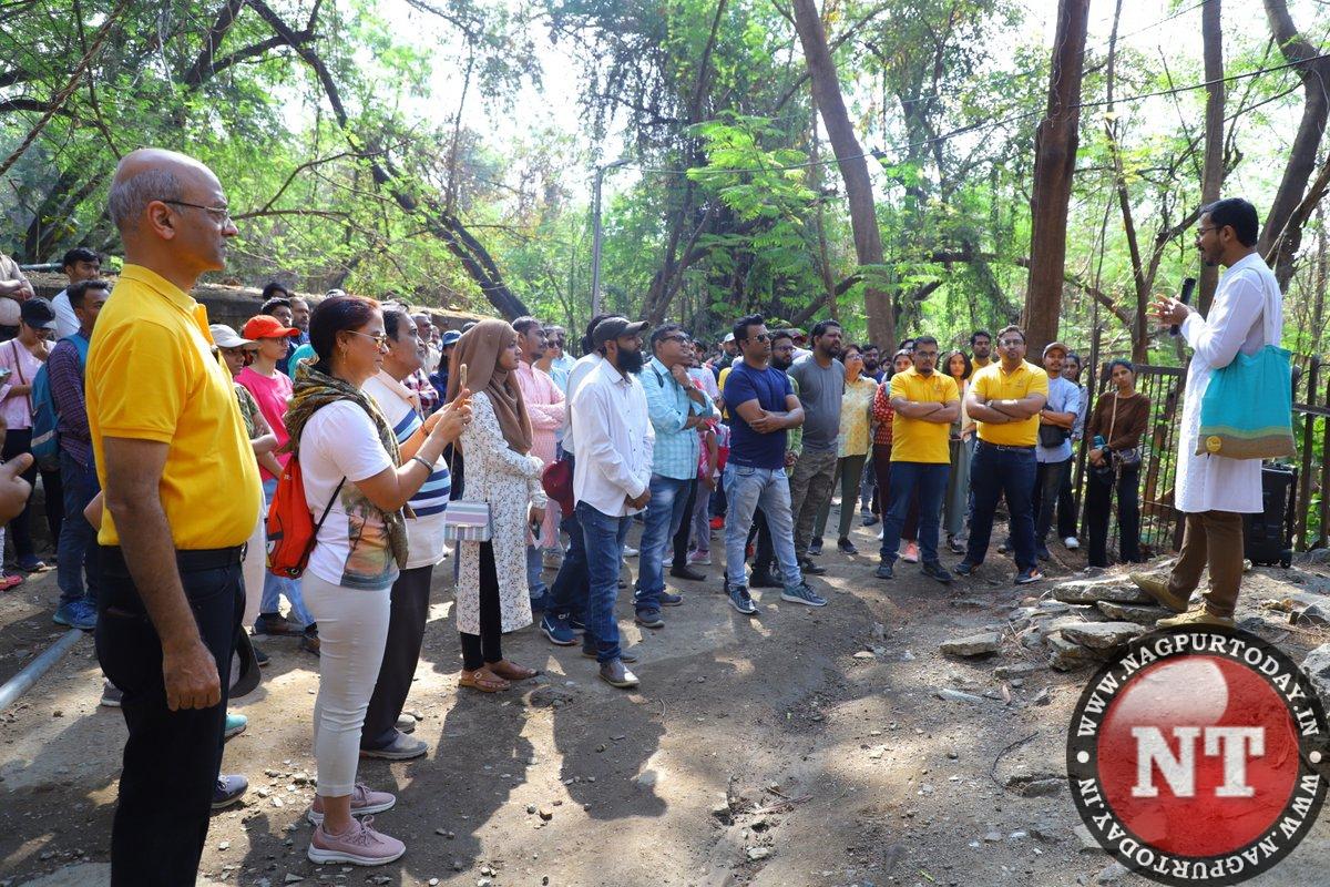 In pics: Nagpur@2025, NMC organised Heritage walk at Sitabuldi Fort