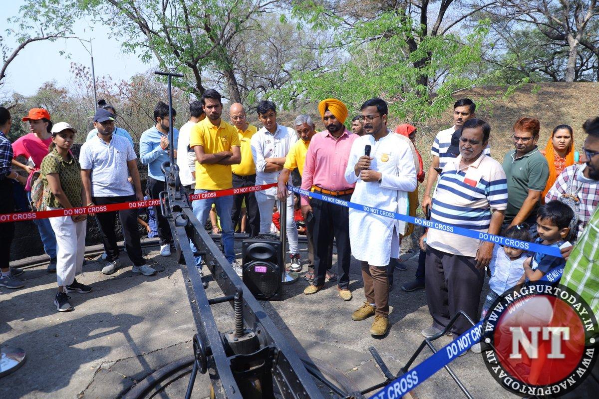 In pics: Nagpur@2025, NMC organised Heritage walk at Sitabuldi Fort
