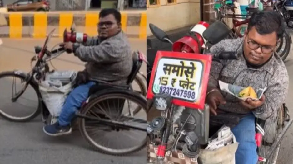 Never say die spirit: From selling samosas, this Nagpur Divyang dreams ...