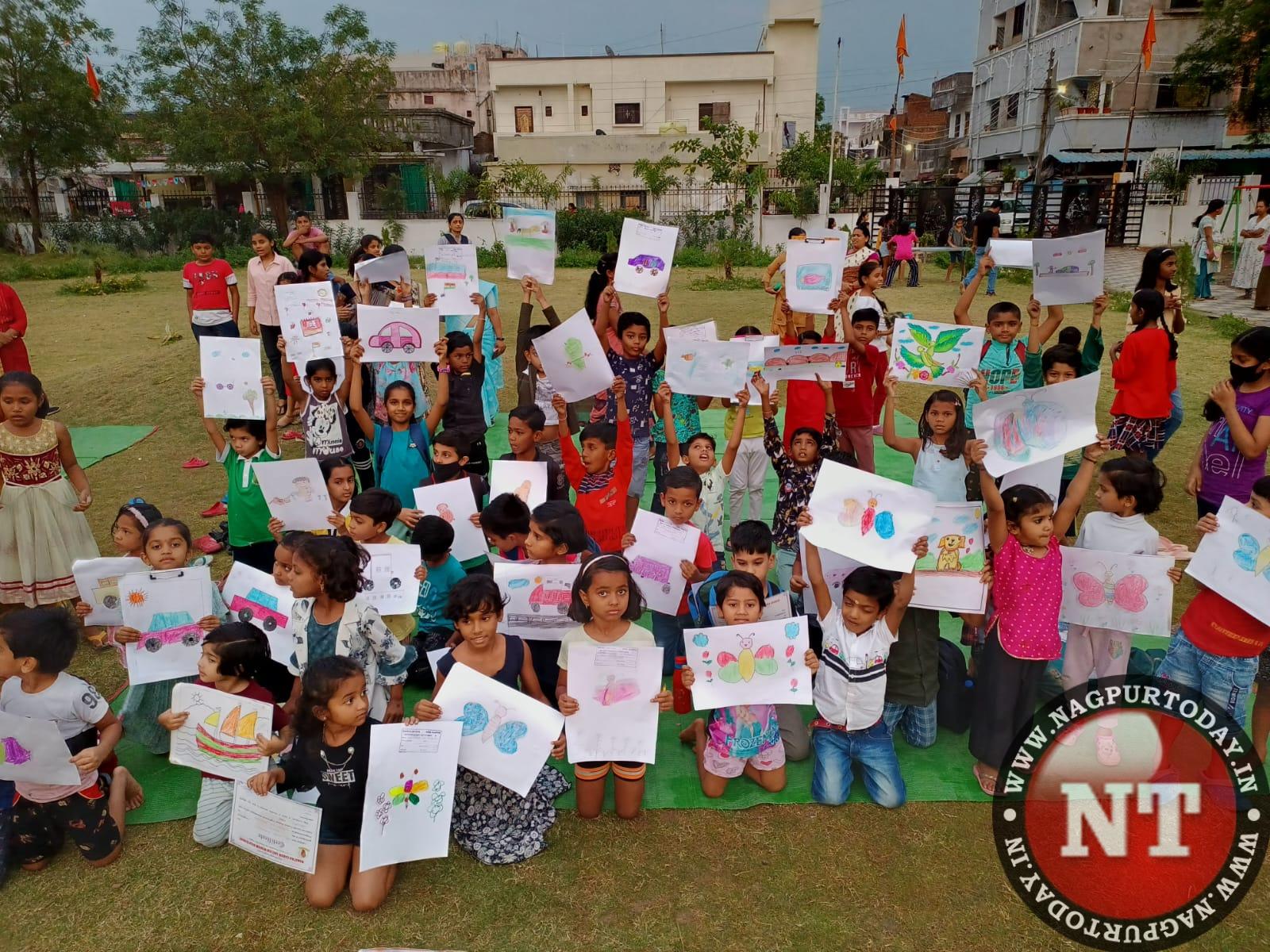 Drawing Contest for students held at Mahatma Gandhi English Medium High ...