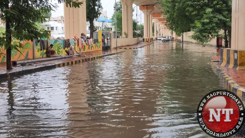 Nagpur receives 149 mm rainfall in 24 hours, many areas flooded