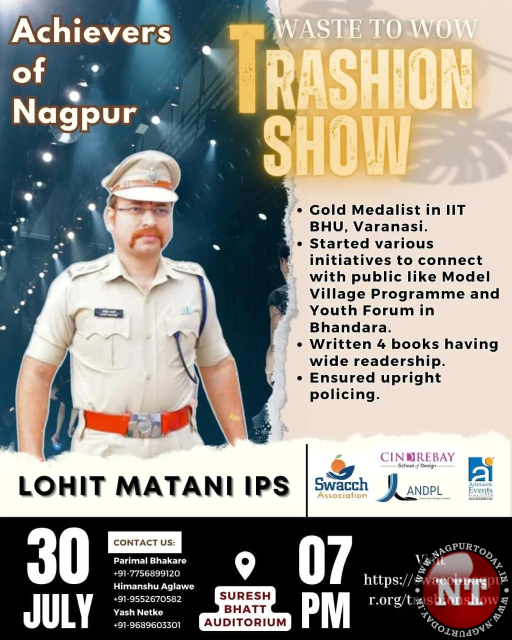 Trashion Show-Waste to Wow: Celebrating Nagpur's Achievers and ...