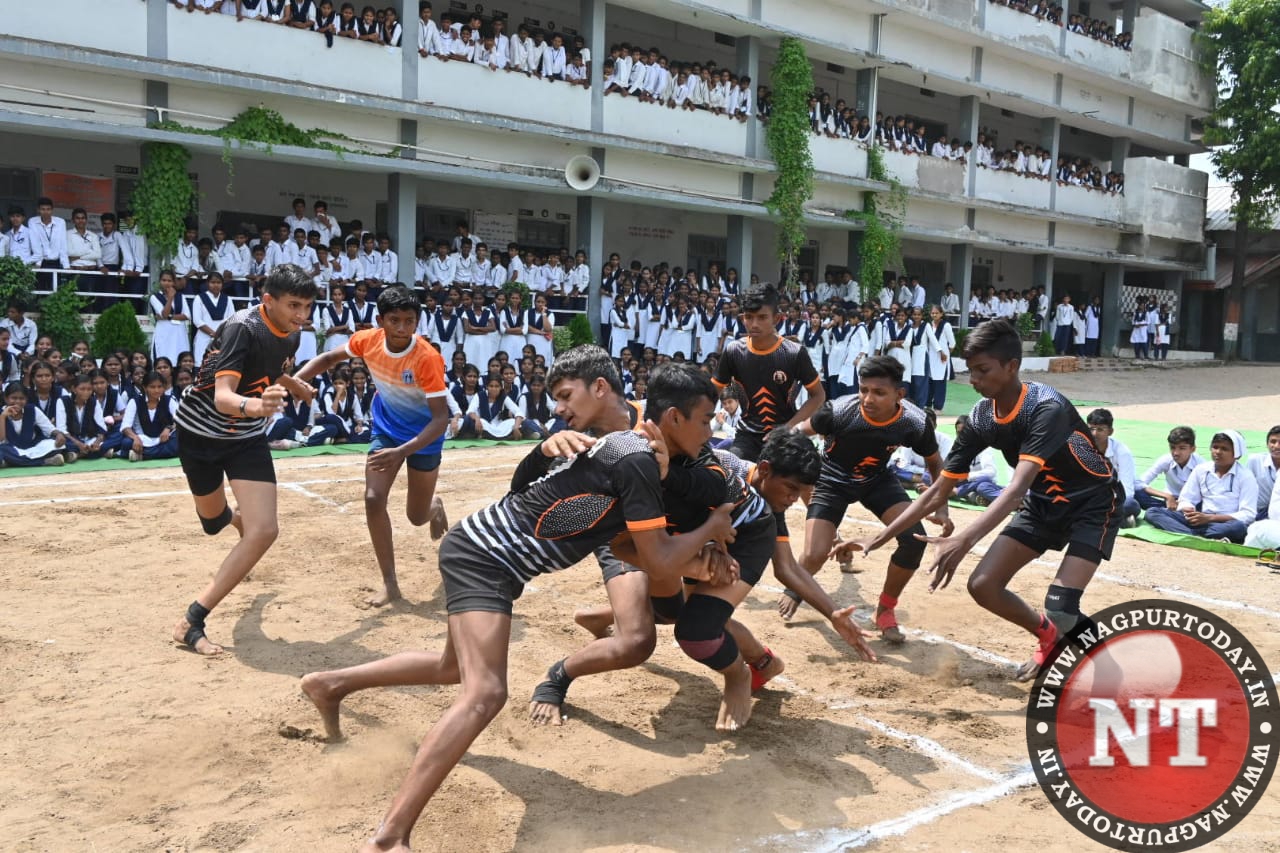 Kabaddi contest held at Mauda to mark National Sports Day