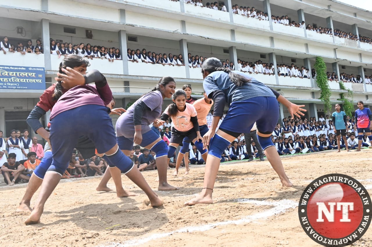 Kabaddi contest held at Mauda to mark National Sports Day