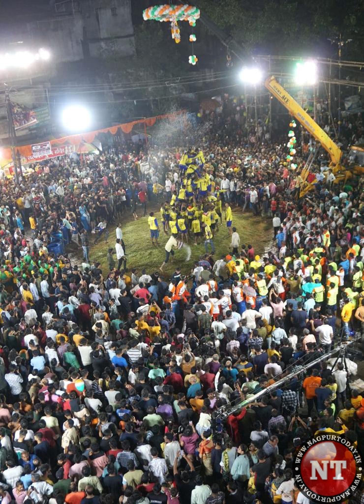 Govinda Aala Re Aala: Triumph, thrill mark ‘Dahi Handi’ event in Nagpur