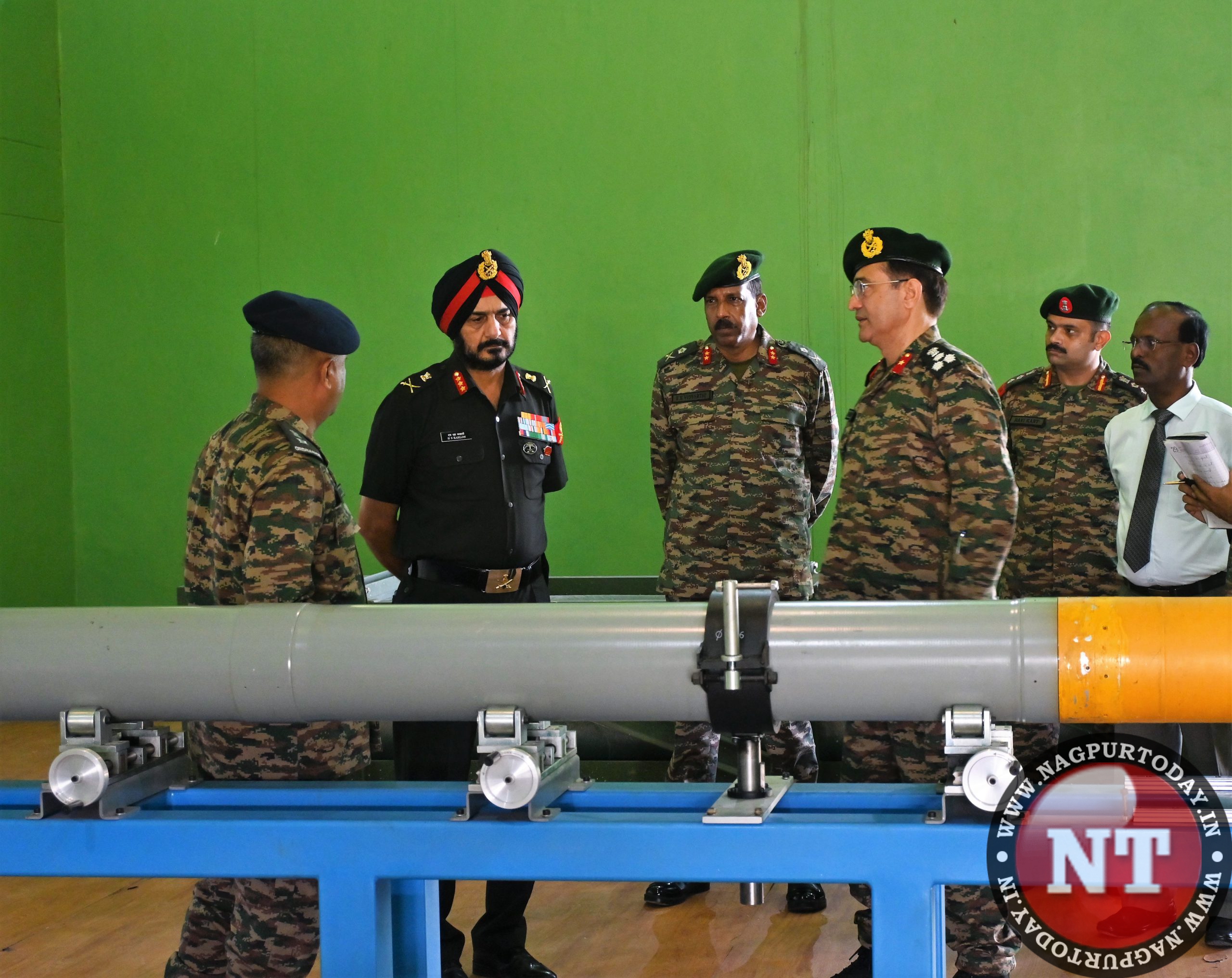 Lt Gen Kahlon visits Army establishments in Nagpur, Kamptee, Pulgaon